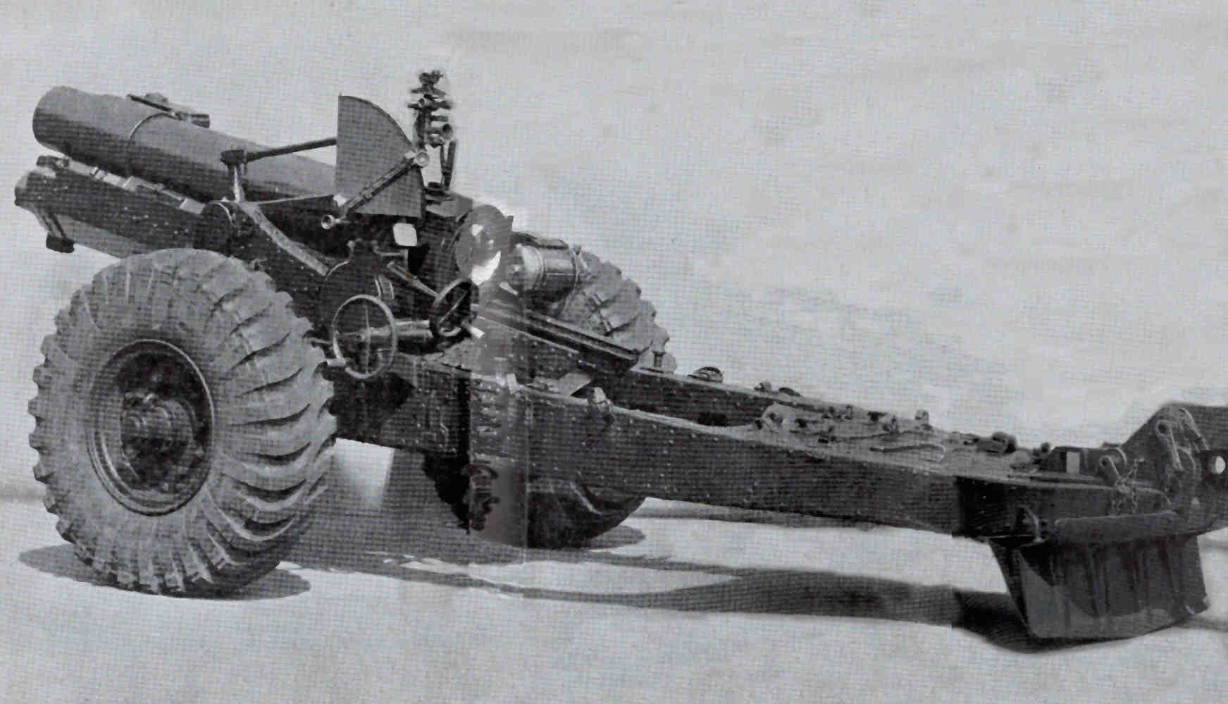 6-inch Howitzer data sheet